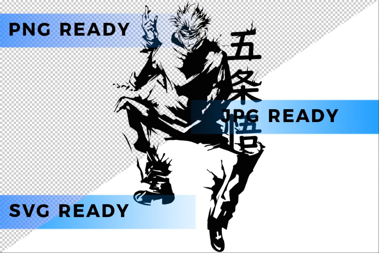 Jujutsu Kaisen : Satoru Gojo SVG 2 - Etsy