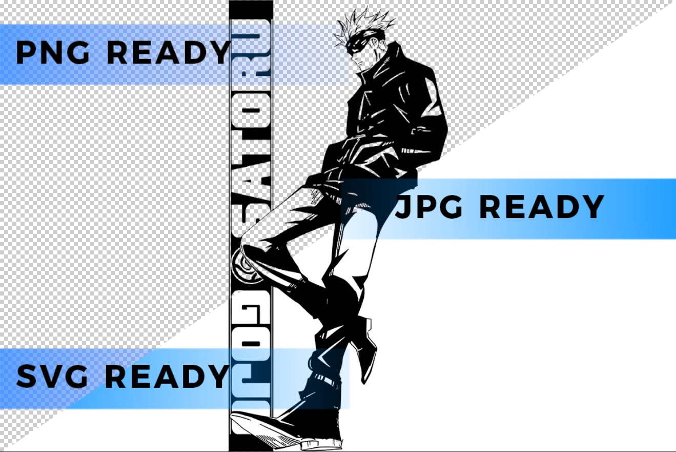 Jujutsu Kaisen : Satoru Gojo SVG 4 - Etsy