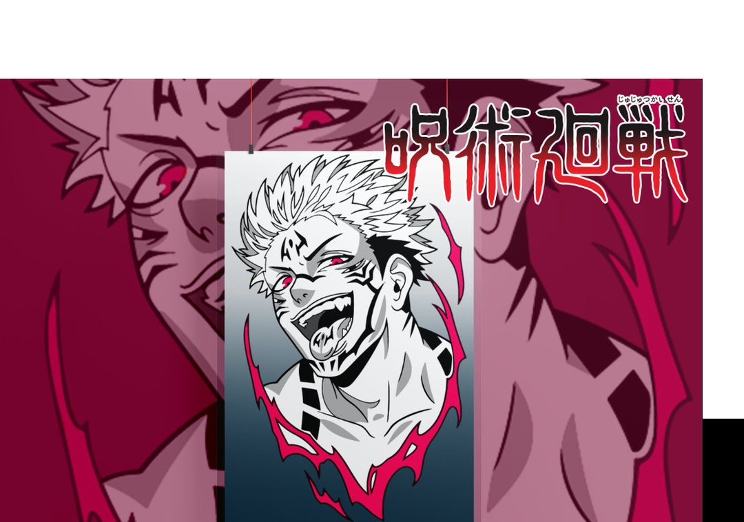 Jujutsu Kaisen : Ryomen Sukuna Smile - Etsy