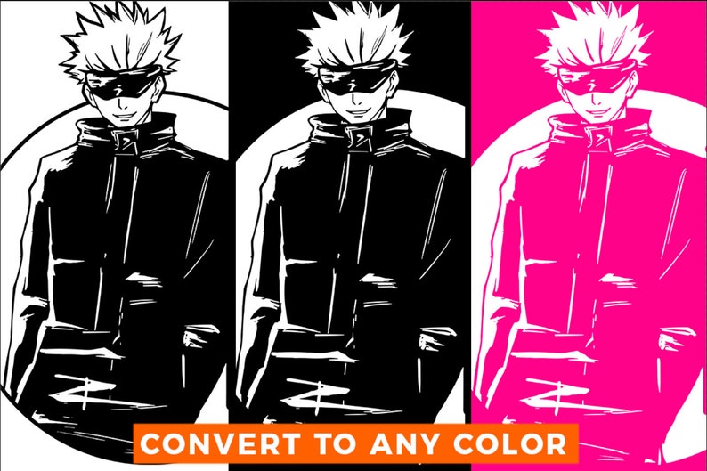 Jujutsu Kaisen : Satoru Gojo SVG 5 - Etsy