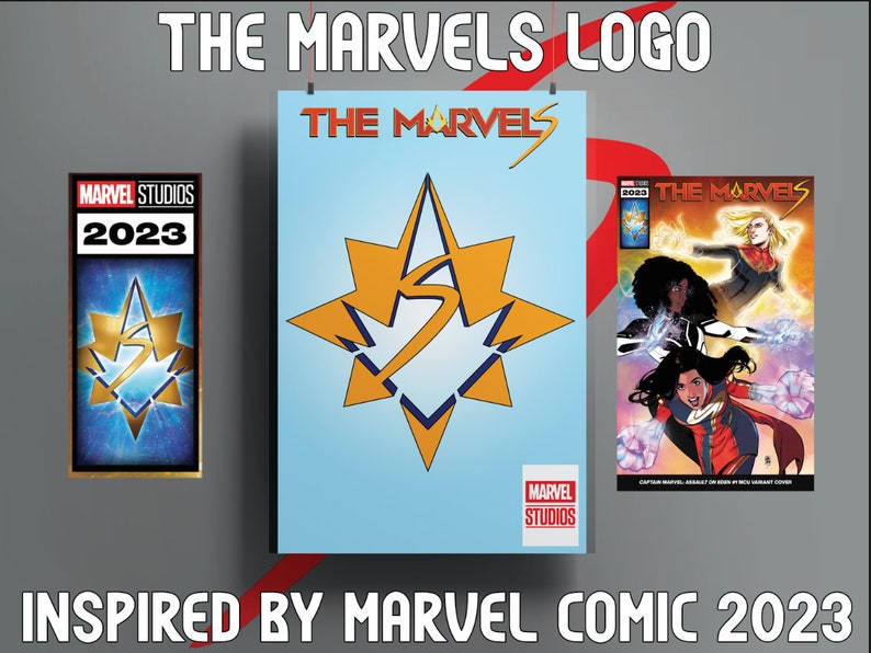The Marvels : New LOGO SVG - Etsy