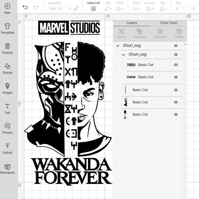 Wakanda Forever Shuri SVG Eps - Etsy