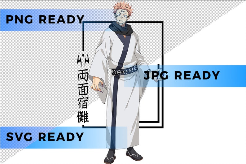 Jujutsu Kaisen : Ryomen Sukuna SVG - Etsy Australia