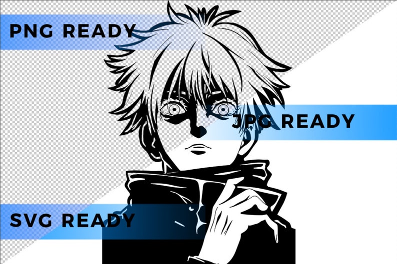 Jujutsu Kaisen : Satoru Gojo SVG 1 - Etsy