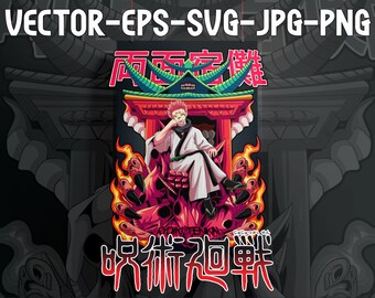 Jujutsu Kaisen- Ryomen Sukuna- Domain Expansion- Ryoiki Tenkai- Hand ...