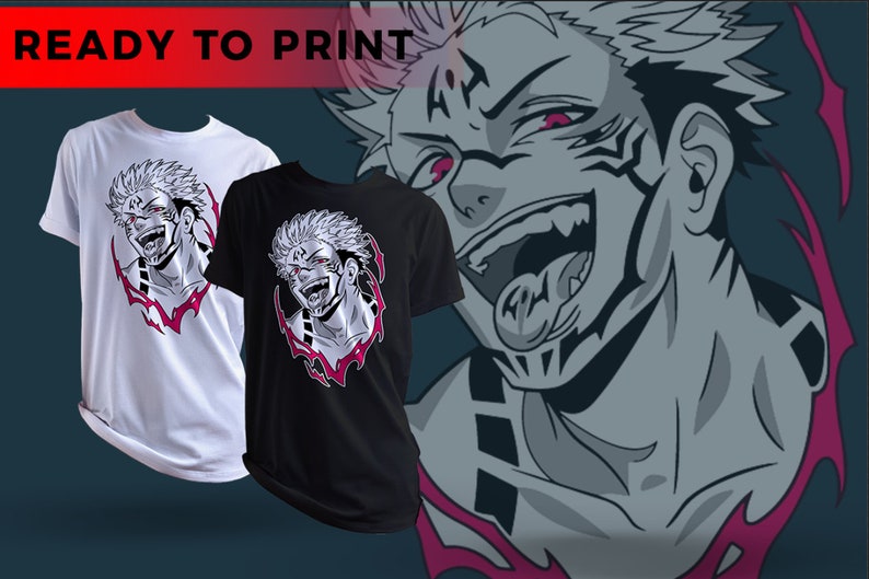 Jujutsu Kaisen : Ryomen Sukuna Smile - Etsy