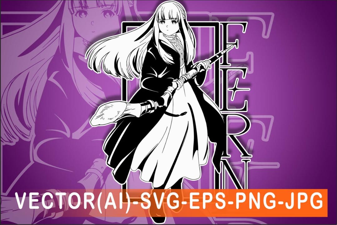 Fern Frieren SVG Vector - Etsy