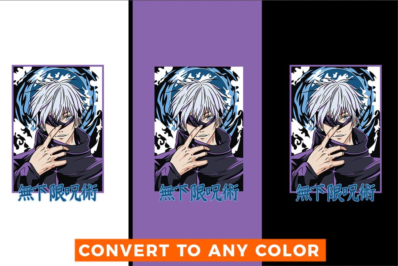 Jujutsu Kaisen : Gojo Satoru SVG - Etsy