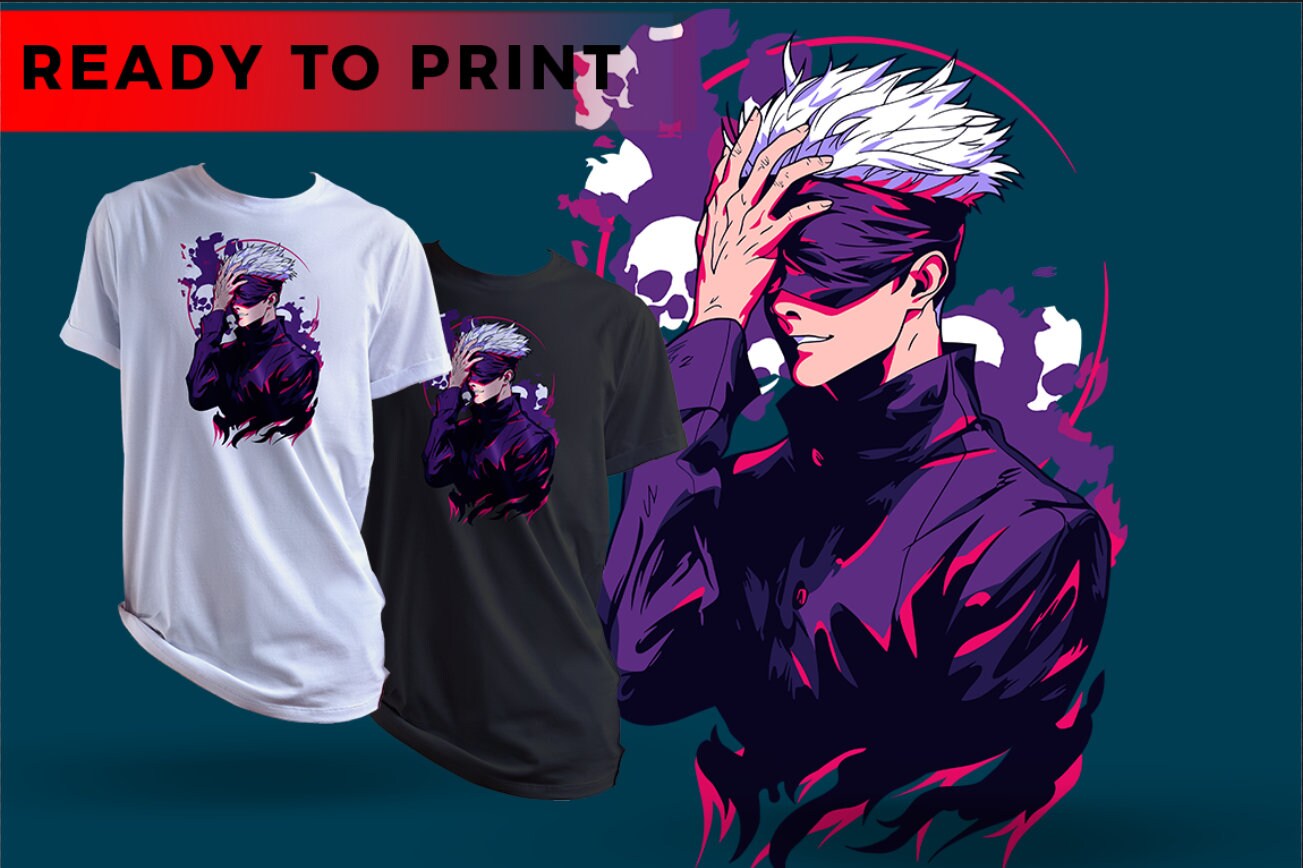 Jujutsu Kaisen : Gojo Satoru SVG - Etsy