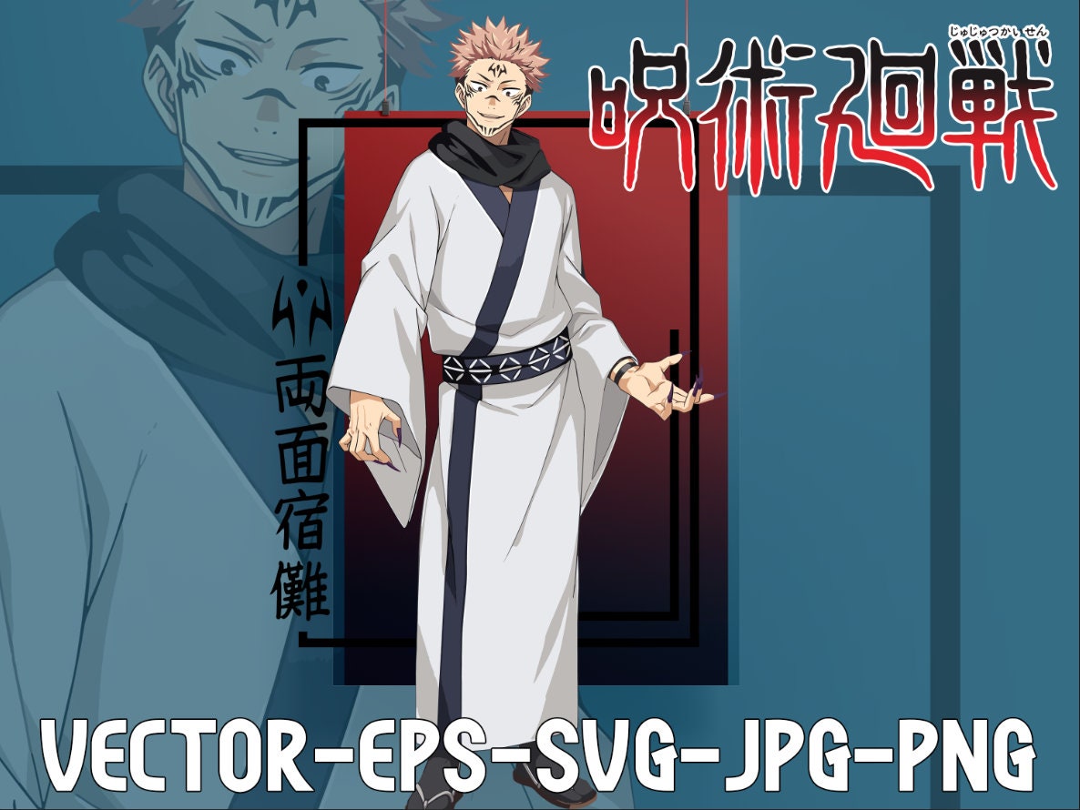 Jujutsu Kaisen : Ryomen Sukuna SVG - Etsy Australia