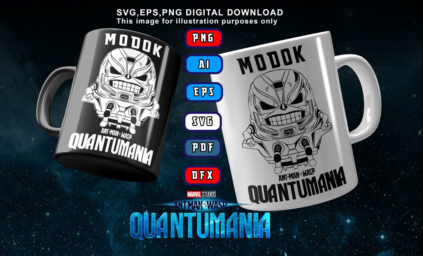 Quantumania MODOK - Etsy