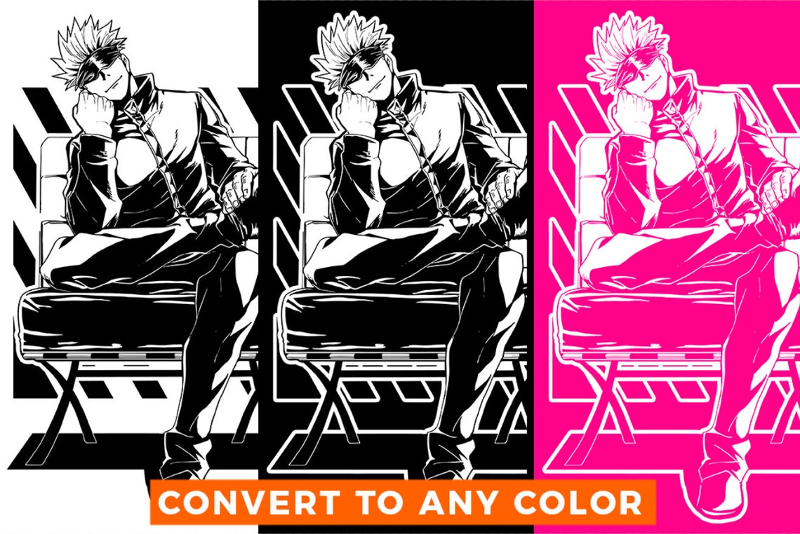 Jujutsu Kaisen : Satoru Gojo SVG 3 - Etsy