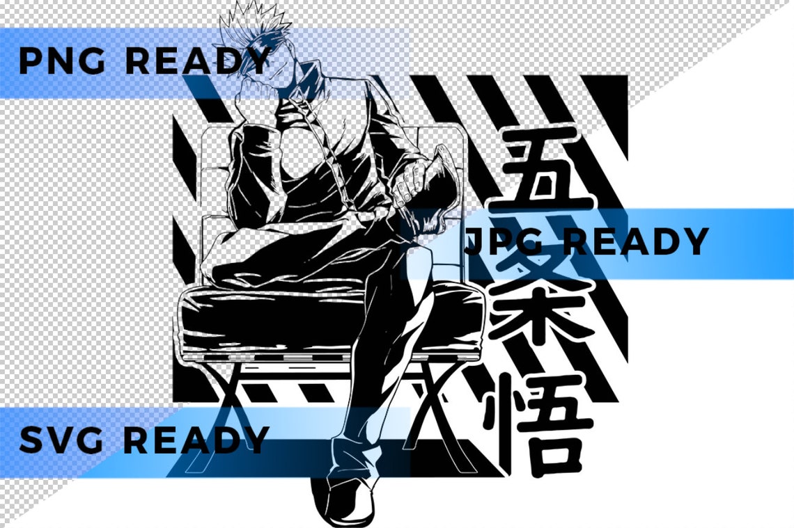 Jujutsu Kaisen : Satoru Gojo SVG 3 - Etsy