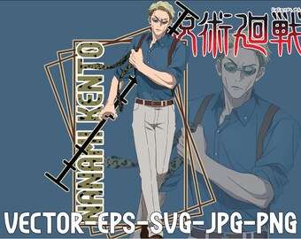 Jujutsu Kaisen PNG, Satoru Gojo Stickers, Kento Nanami, Ryomen Sukuna ...