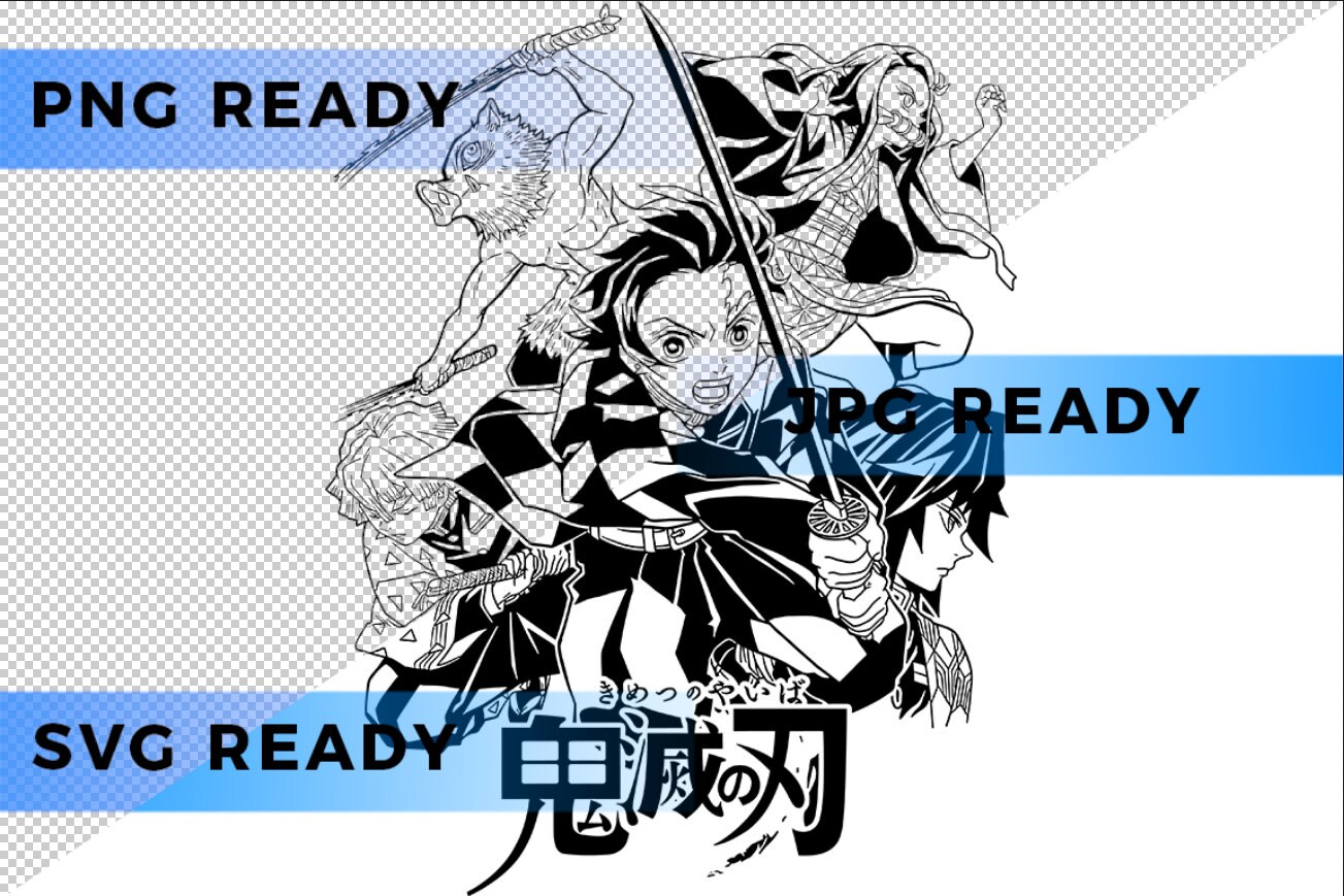 Kimetsu No Yaiba : Tanjiro Svg 1 - Etsy