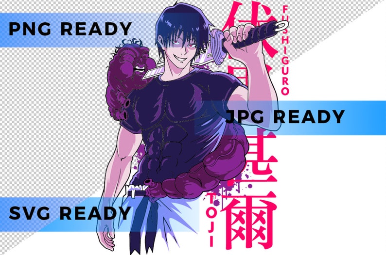 Jujutsu Kaisen : Toji Fushiguro Cursed Spirit - Etsy