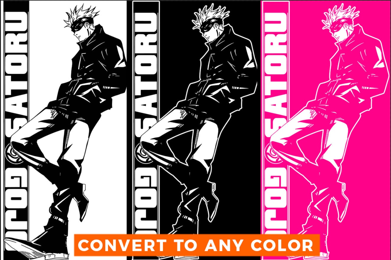 Jujutsu Kaisen : Satoru Gojo SVG 4 - Etsy