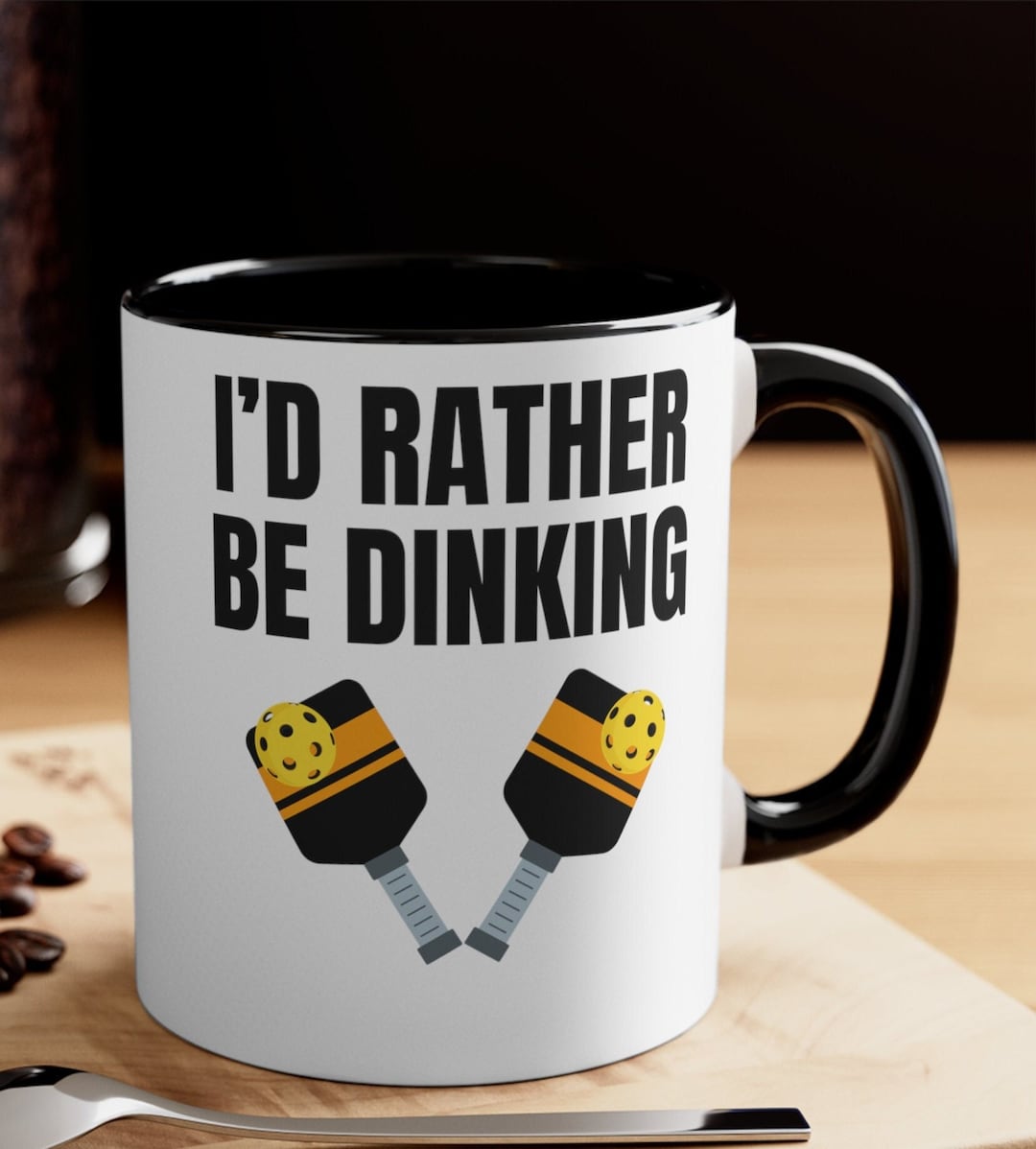 Funny Pickleball Coffee Mug, Funny Pickleball Gifts for Men, Dink ...