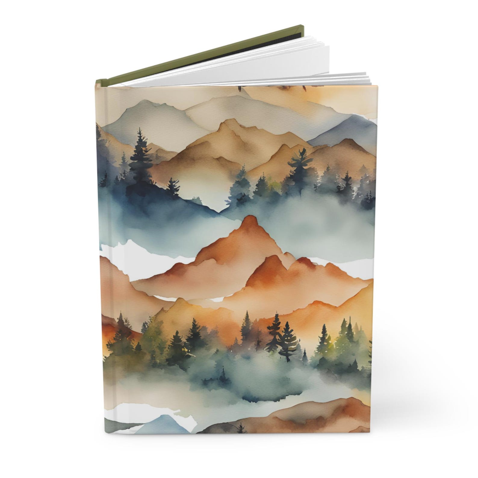 Mountain Climber Hardcover Journal, Christian Nature Lover Gift ...