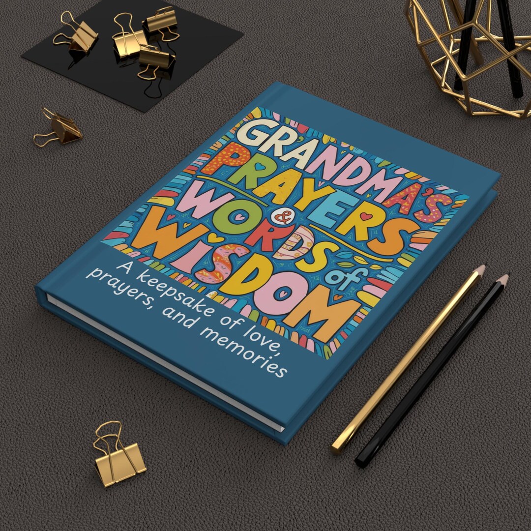 Grandparent Keepsake Memory Book, Christian Journal for Grandma ...