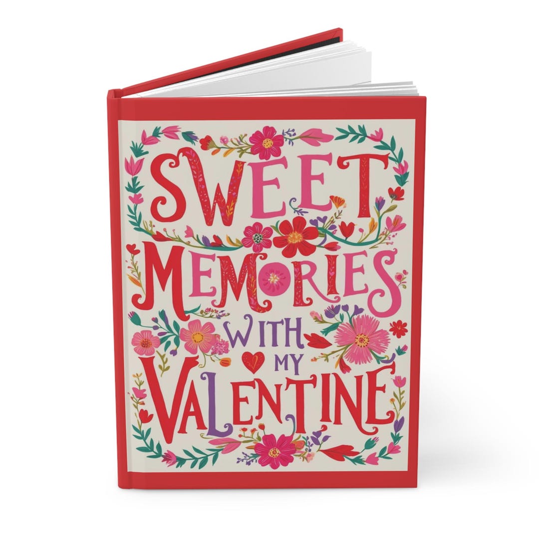 Love Story Journal, Valentine's Day Gift for Women, Sweet Memories ...