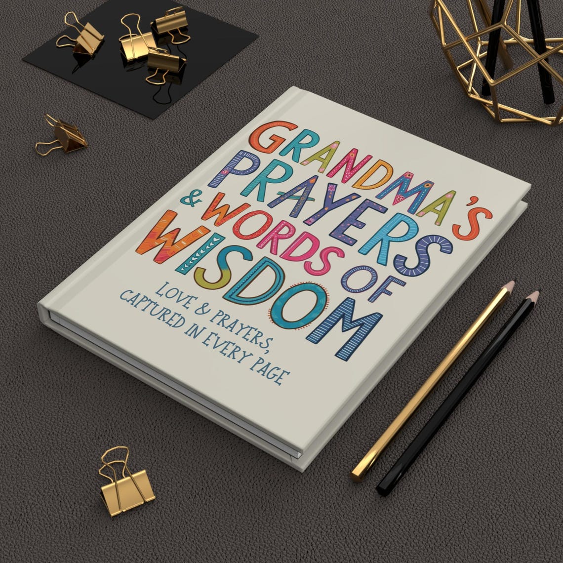 Keepsake Journal Gift for Grandparent, Grandparent Memory Book ...