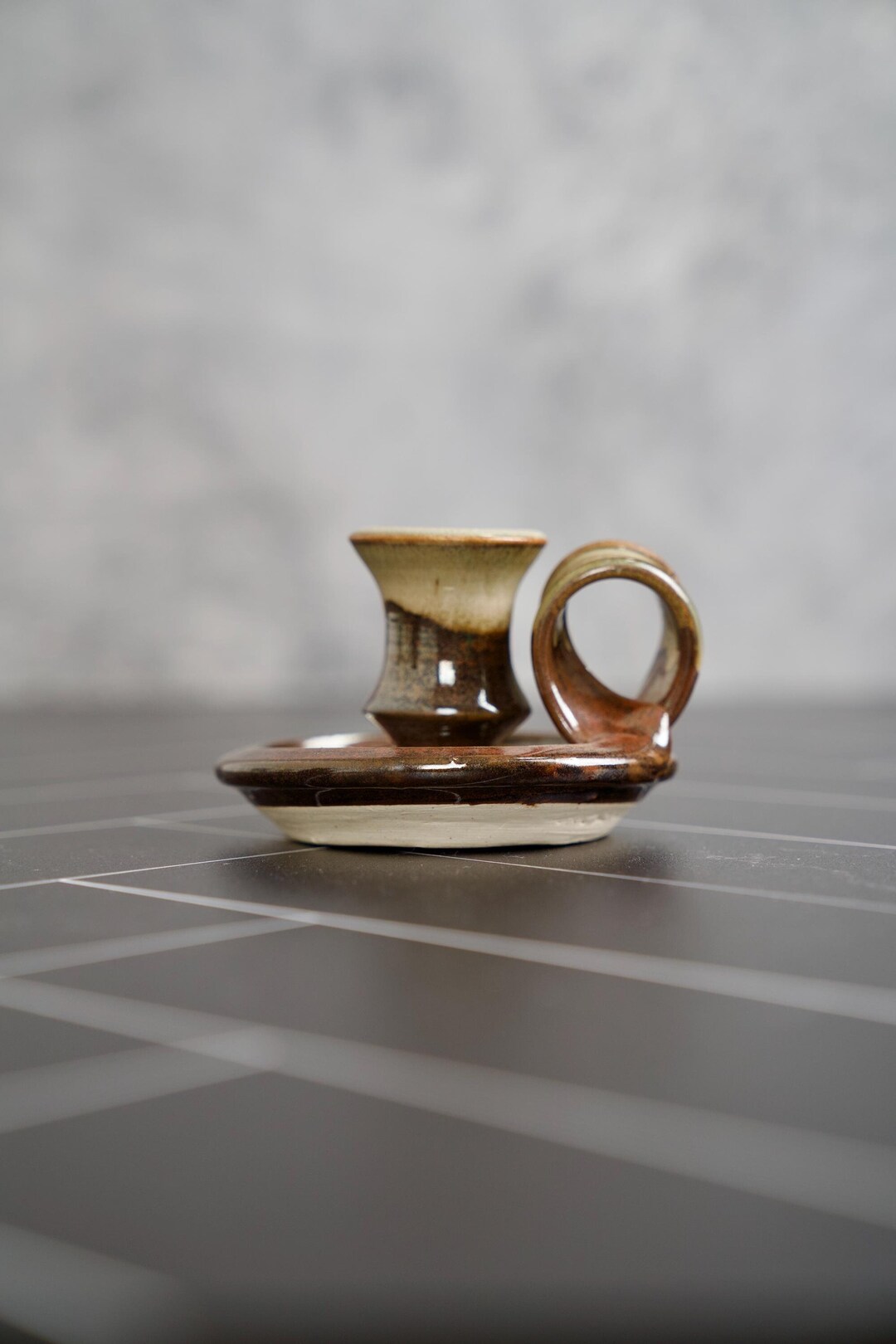Handmade Ceramic Candlestick Holder: Farmhouse Home Decor - Etsy