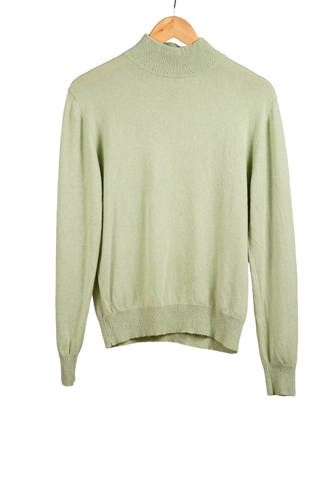 Cashmere Sweater for Woman , Green Cashmere Sweater for Fall and Winter ...
