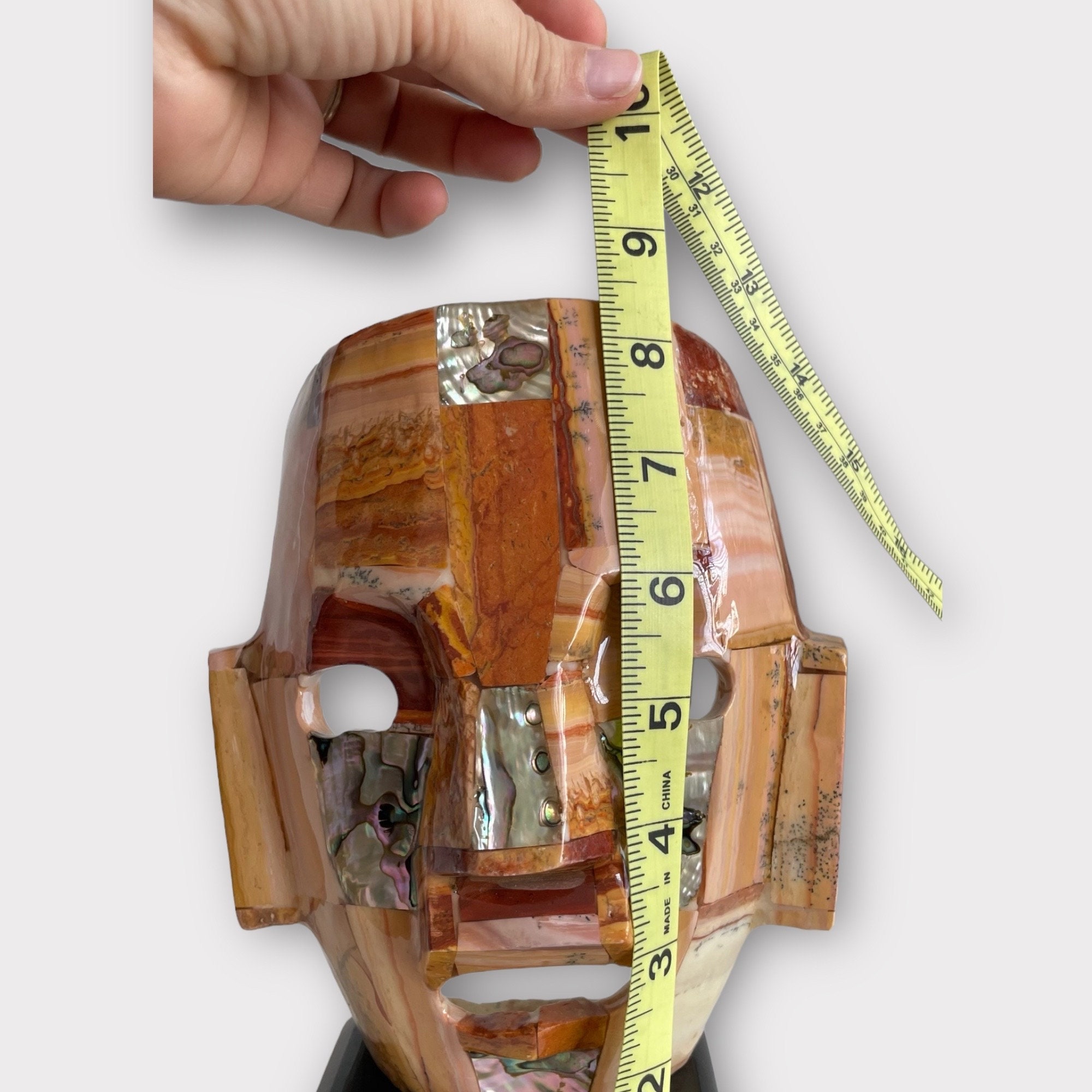 Azteca Mayan Burial Mask Sculpture, Mexican Mayan MCM Burial Mask, MCM ...