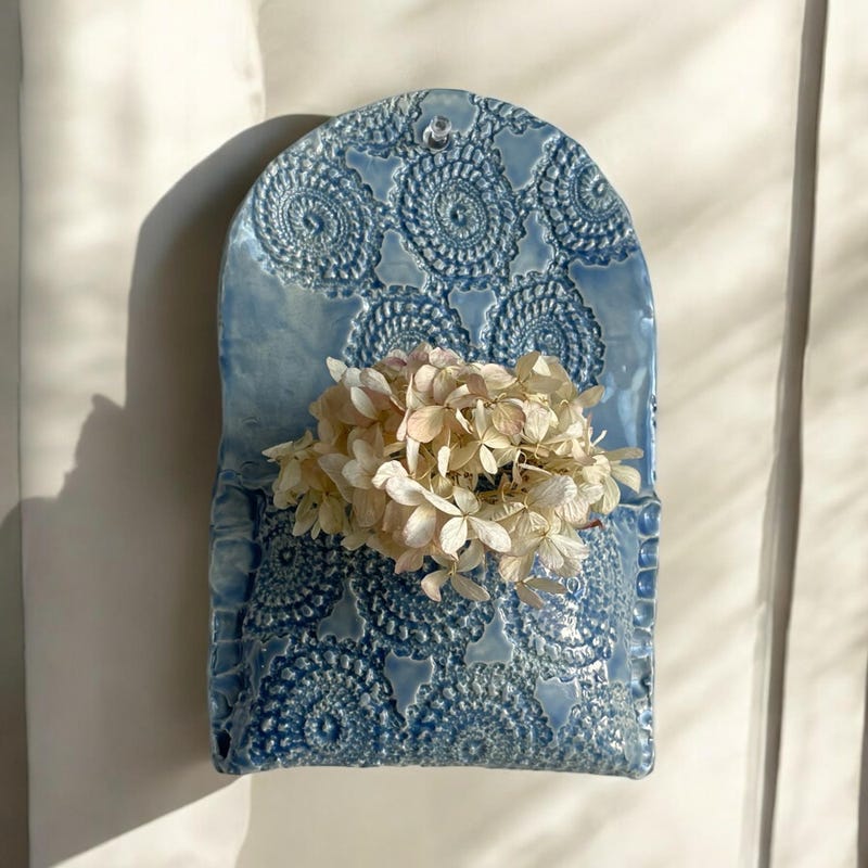 Ceramic Wall Pockets - Etsy