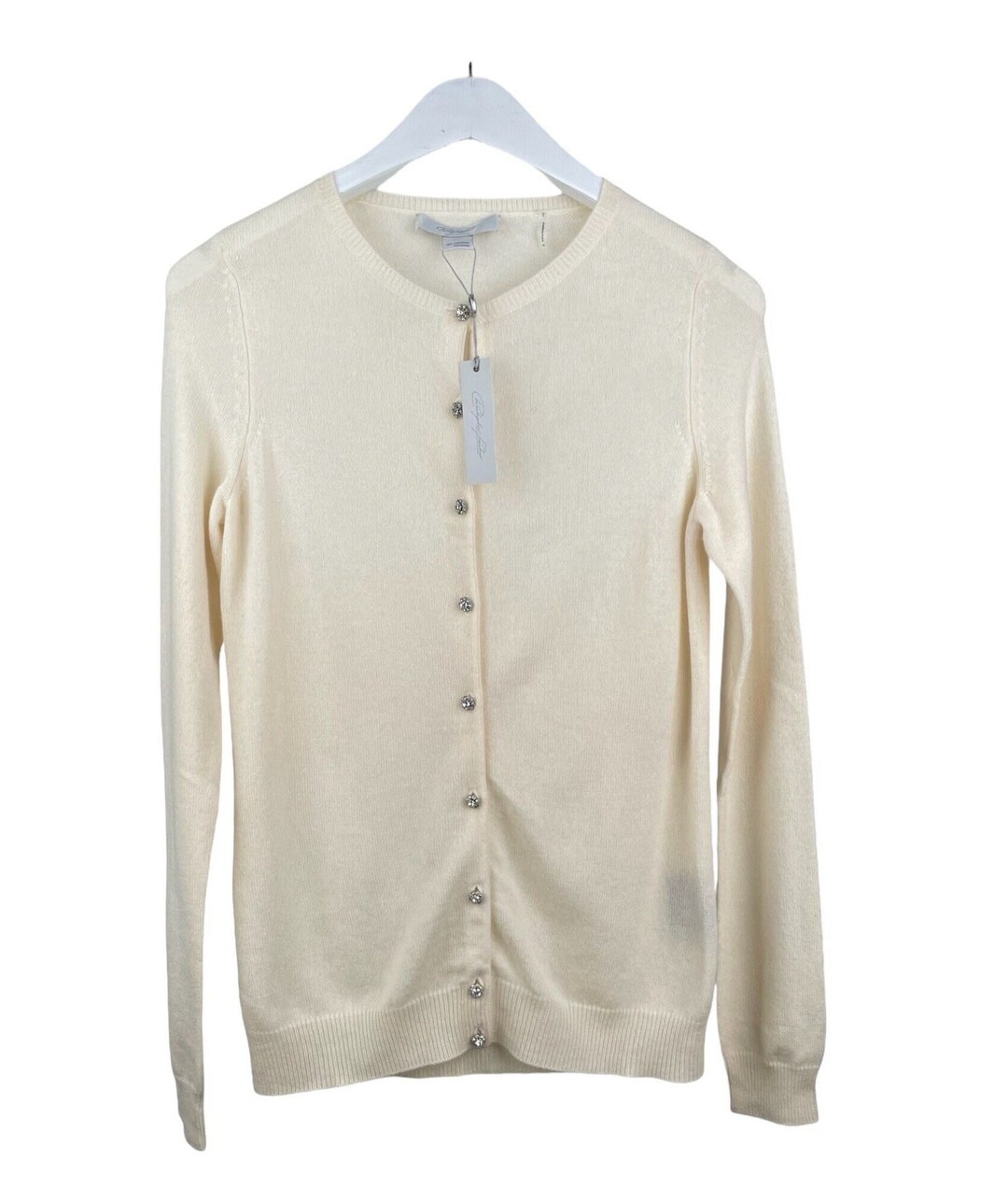 Christopher Fischer Cashmere Cardigan: Color Cream Sizes (XS) - Etsy