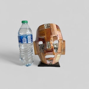 Azteca Mayan Burial Mask Sculpture, Mexican Mayan MCM Burial Mask, MCM ...