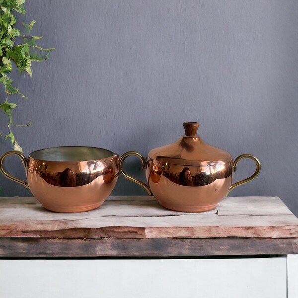 Copper Creamer - Etsy