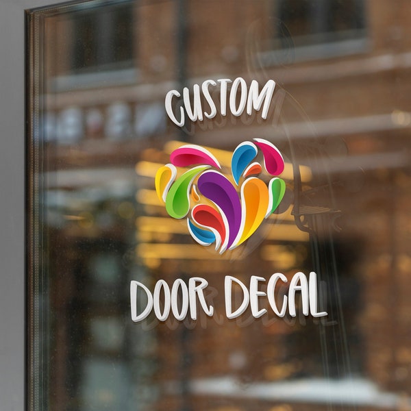 Business Door Decal - Etsy