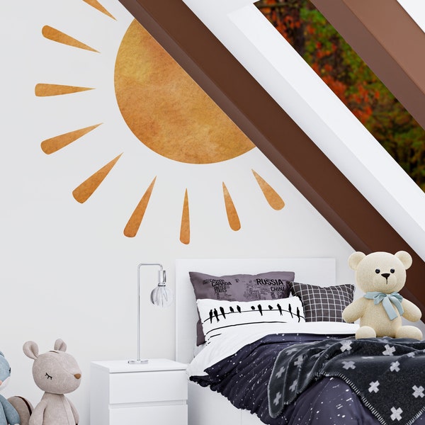 Sun Decal - Etsy