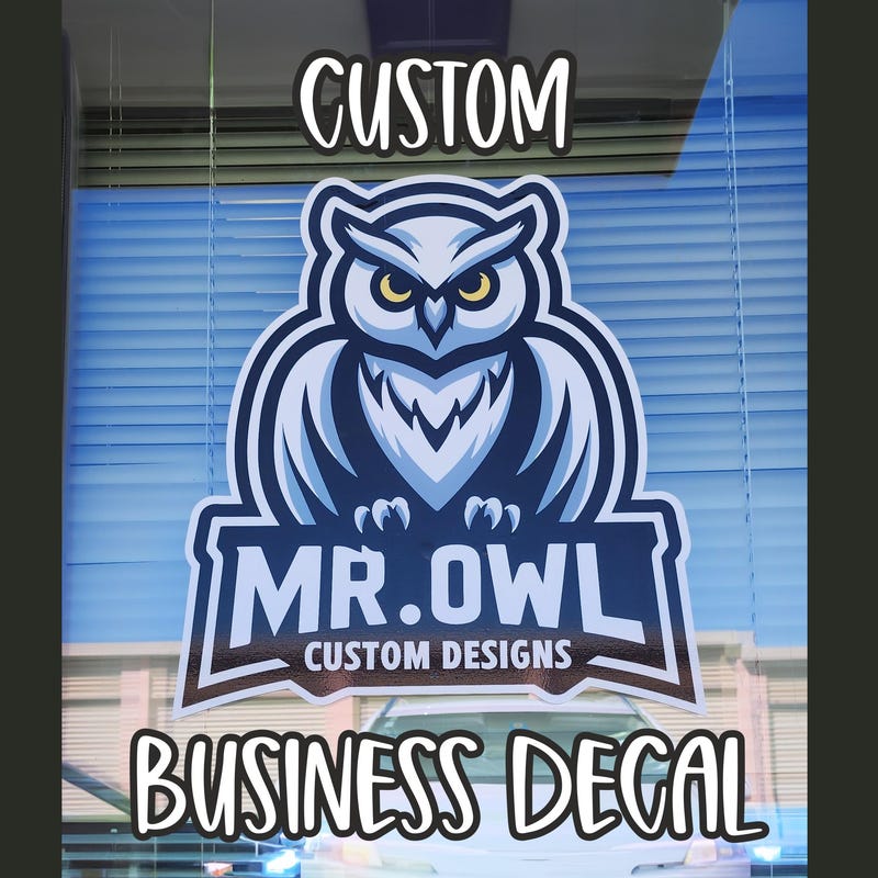 Business Door Decal - Etsy