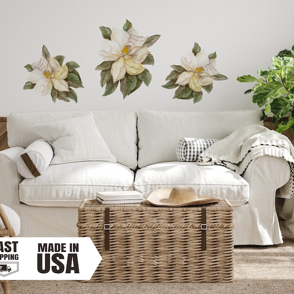 Magnolia Decal - Etsy