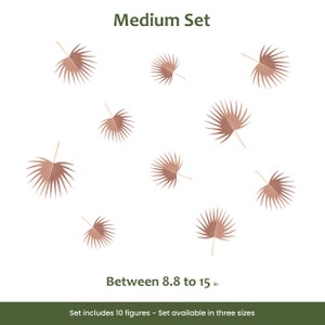 Palm Tree Decoration Wall Decal Set Wall Decal Fabric Wall Decal ...