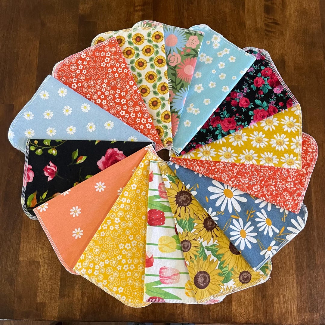 Reusable Paperless Cloth Towels, Eco Friendly Kitchen, Paper Towel ...