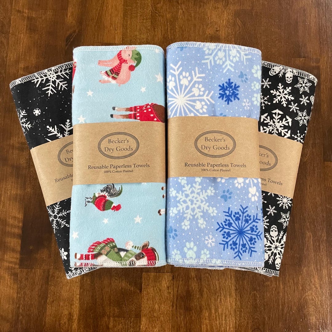Reusable Paperless Towels, Cloth Towels, Eco Friendly Kitchen, Paper ...