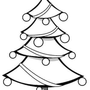 The Christmas Coloring Pages for Kids - Printable, Digital, Simple ...