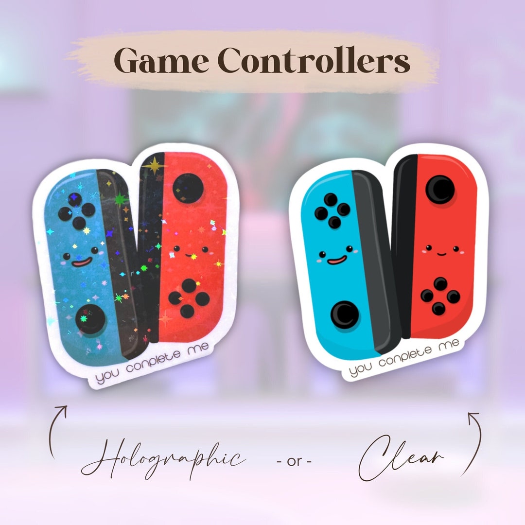 Game Controller Sticker, Waterproof Gaming Sticker, Gift for Gamer ...