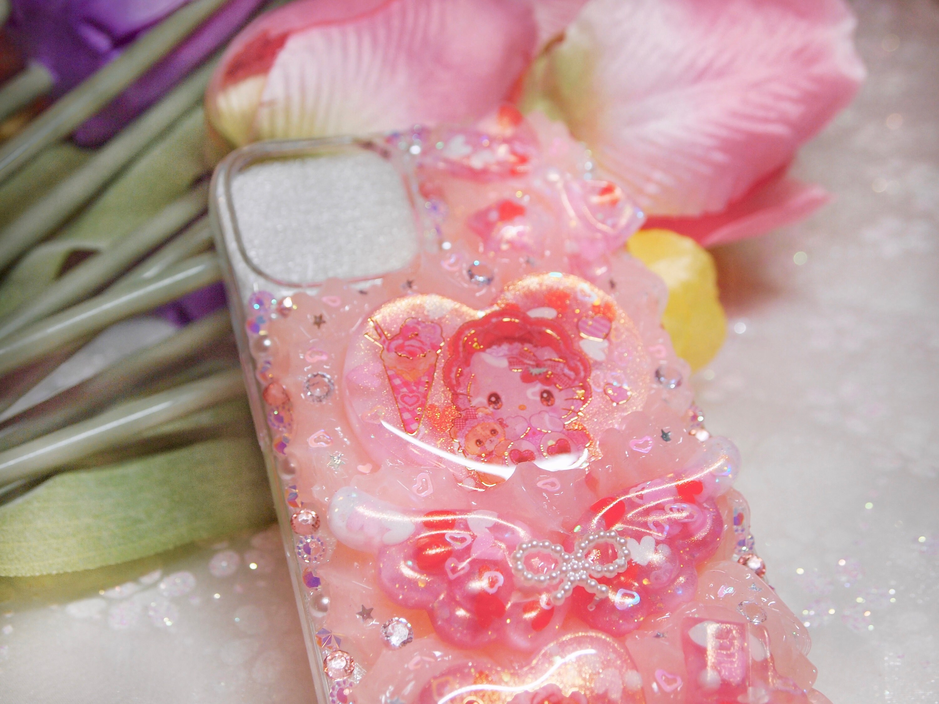 CUSTOM Decoden Phone Case Whipped Phone Case Kawaii Character Phone ...