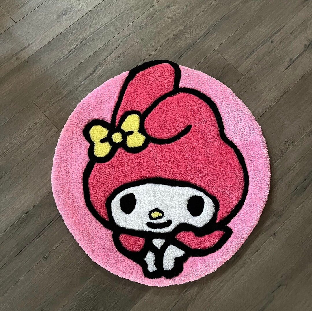 My Melody Sanrio Character Custom Tufted Rug - Etsy