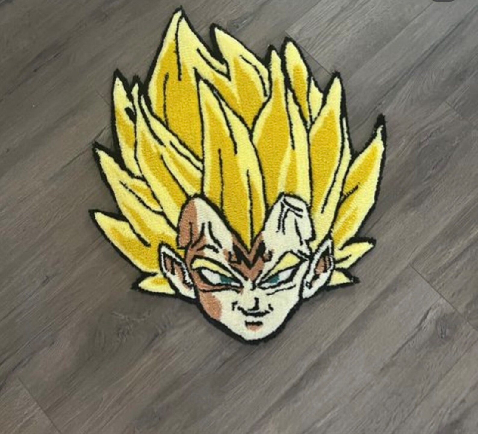 Majin Vegeta Dragon Ball Custom Anime Rug Custom Design - Etsy
