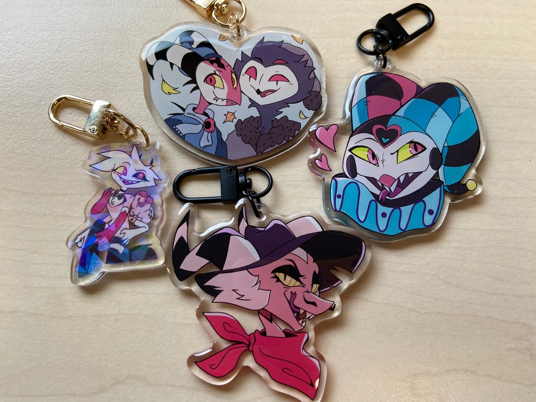 Helluva Boss Acrylic Keychain - Etsy