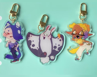 Splatoon Idol Keychains - Etsy