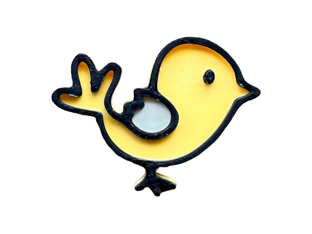 Little Chick Counters 3D Printed Loose Parts for Counting, Eco-friendly ...