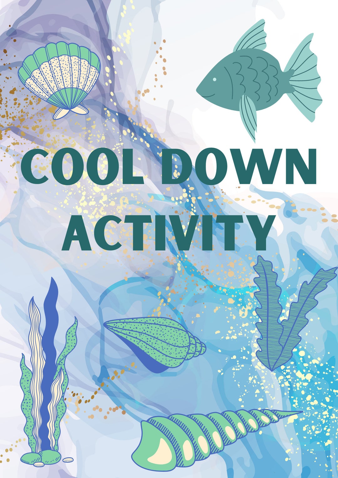 BPD Workbook for a Cool Down Activity - Etsy