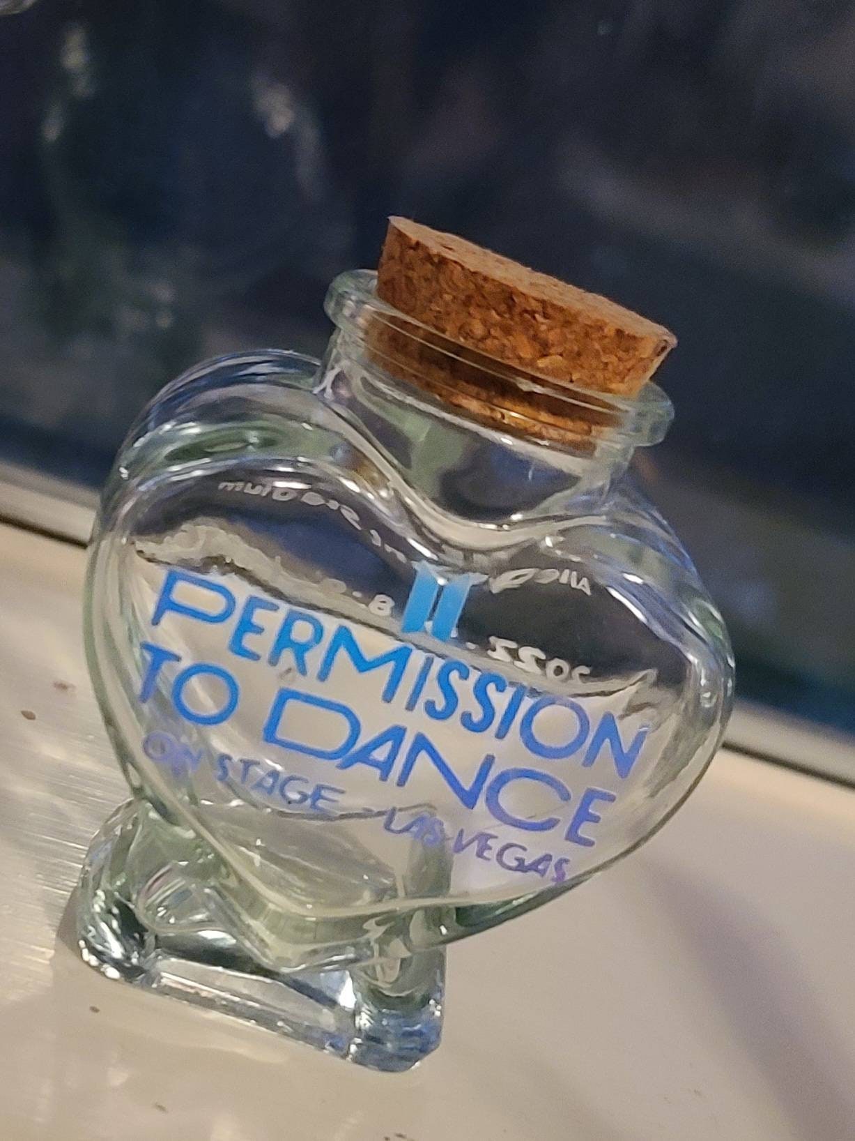 BTS Permission to Dance Las Vegas Confetti Keepsake Jars - Etsy